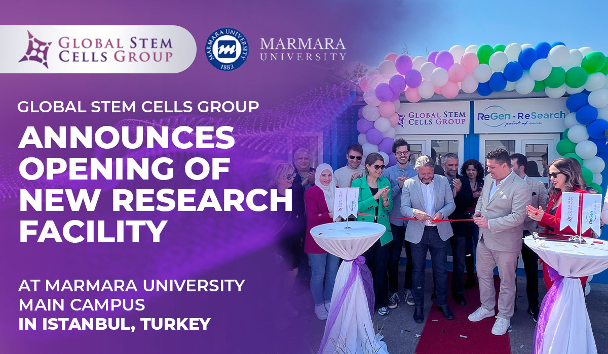 Global Stem Cells Group Announces Opening of New Research Facility at ...